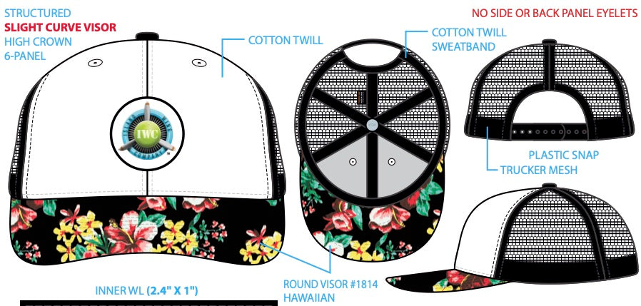 Island Hat- Black – IWC Swag Shop