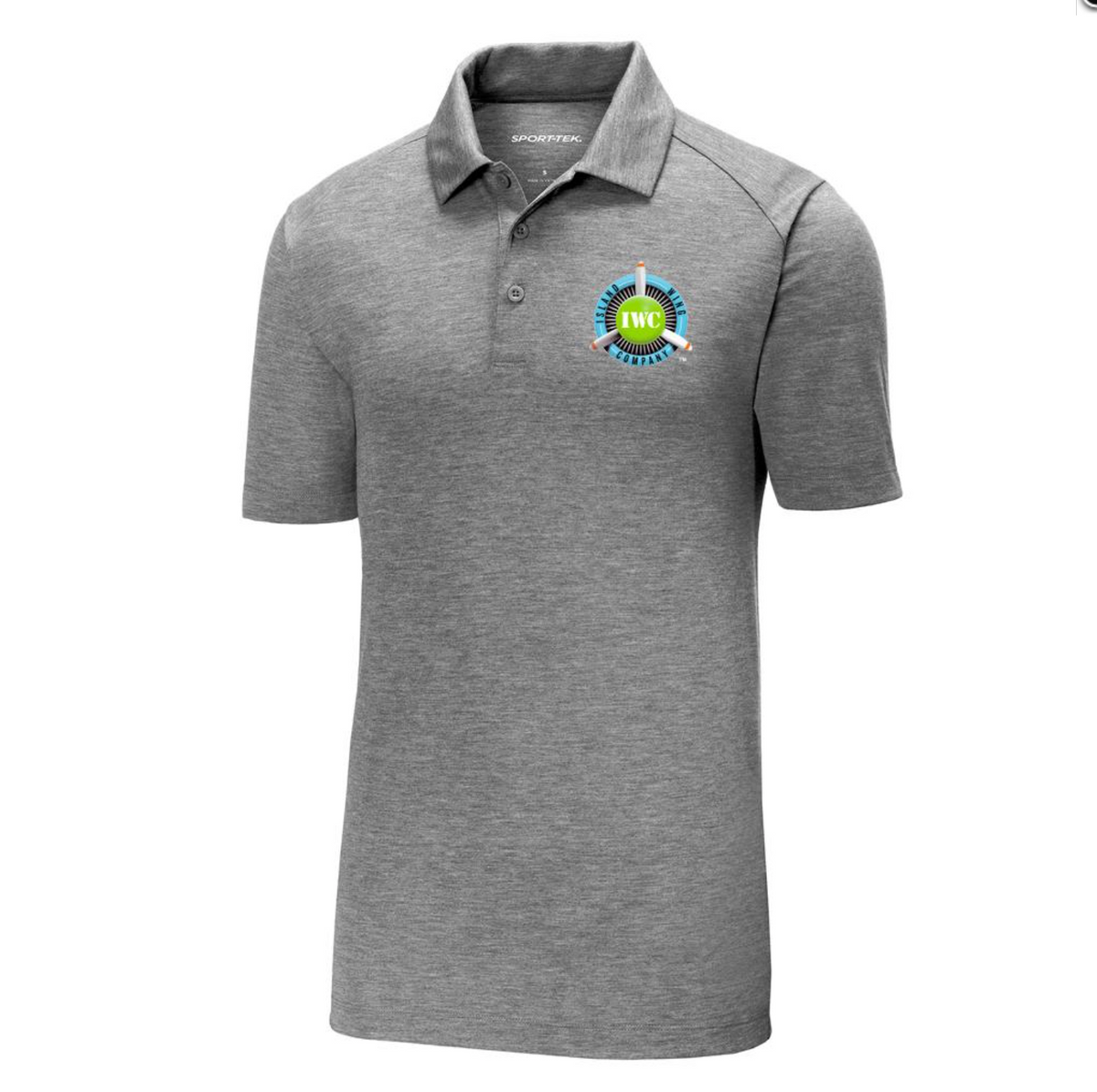 Tri-Blend Polo - Dark Heather – IWC Swag Shop