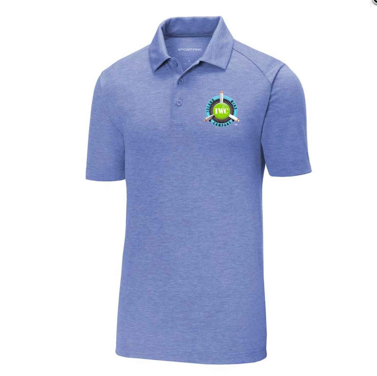 Tri-Blend Polo - True Royal Heather – IWC Swag Shop