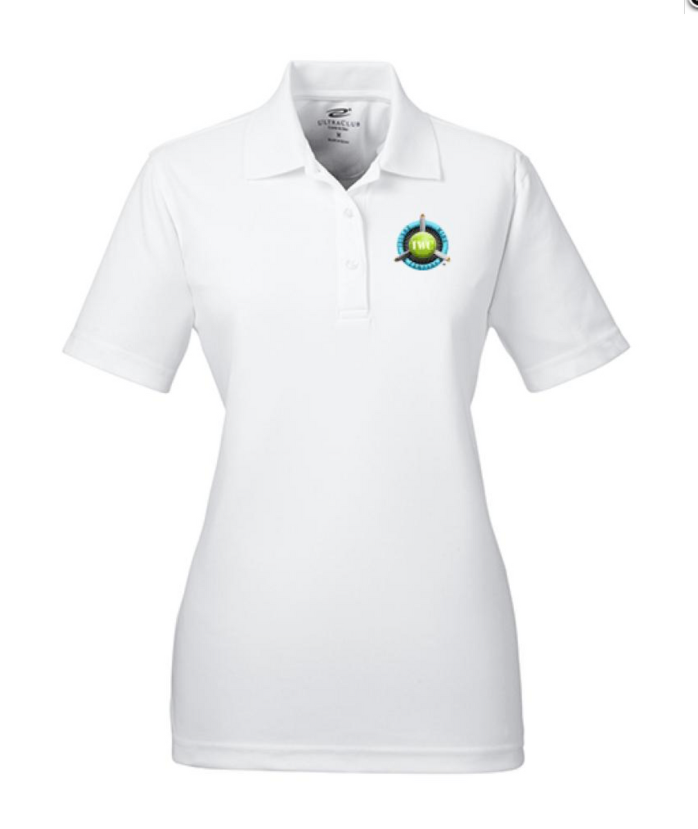 Ladies Dri-Fit Polo - White – IWC Swag Shop