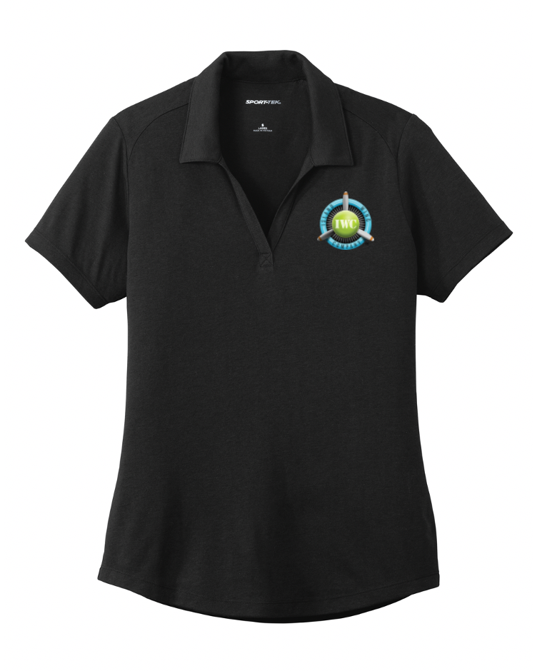 Ladies Tri-Blend Polo - Black – IWC Swag Shop
