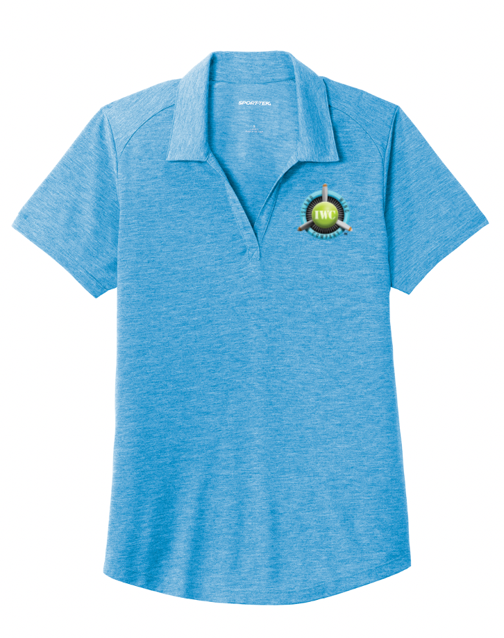 Ladies Tri-Blend Polo - Pond Blue – IWC Swag Shop